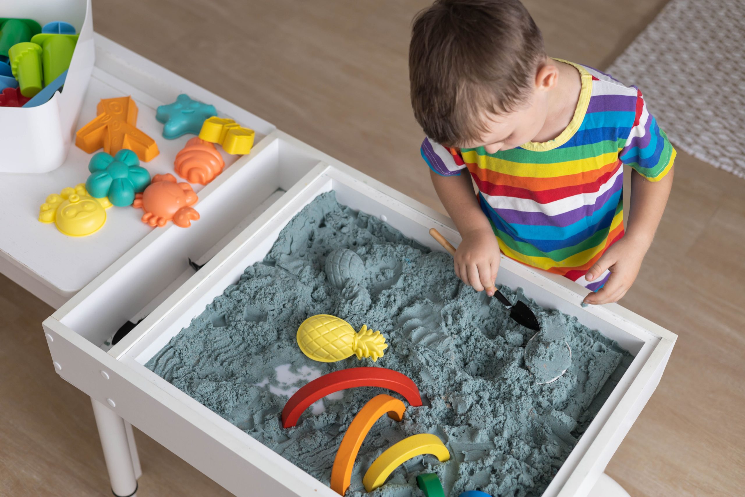 What Is the Right Kinetic Sand Age for Kids to Play Safely